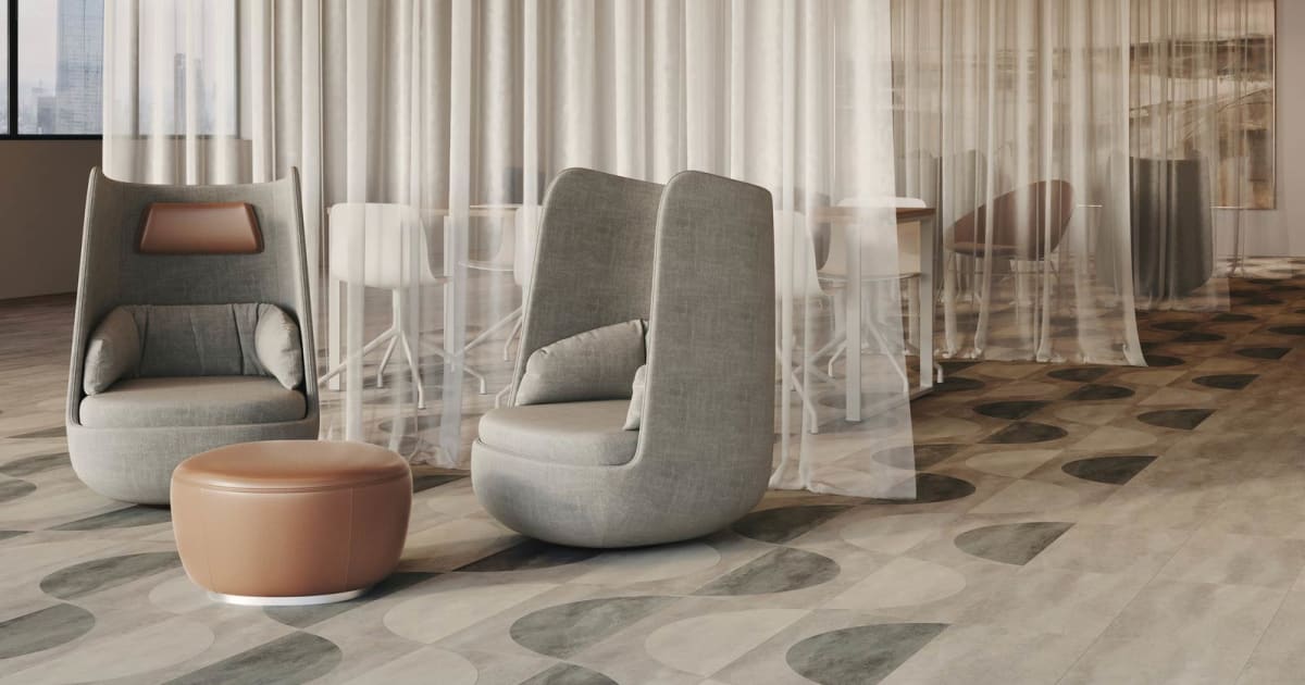 Arc Large DC509 | An LVT Design floor for Commercial spaces