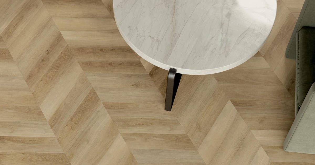 Chevron DC527 | An LVT Design floor for Commercial spaces