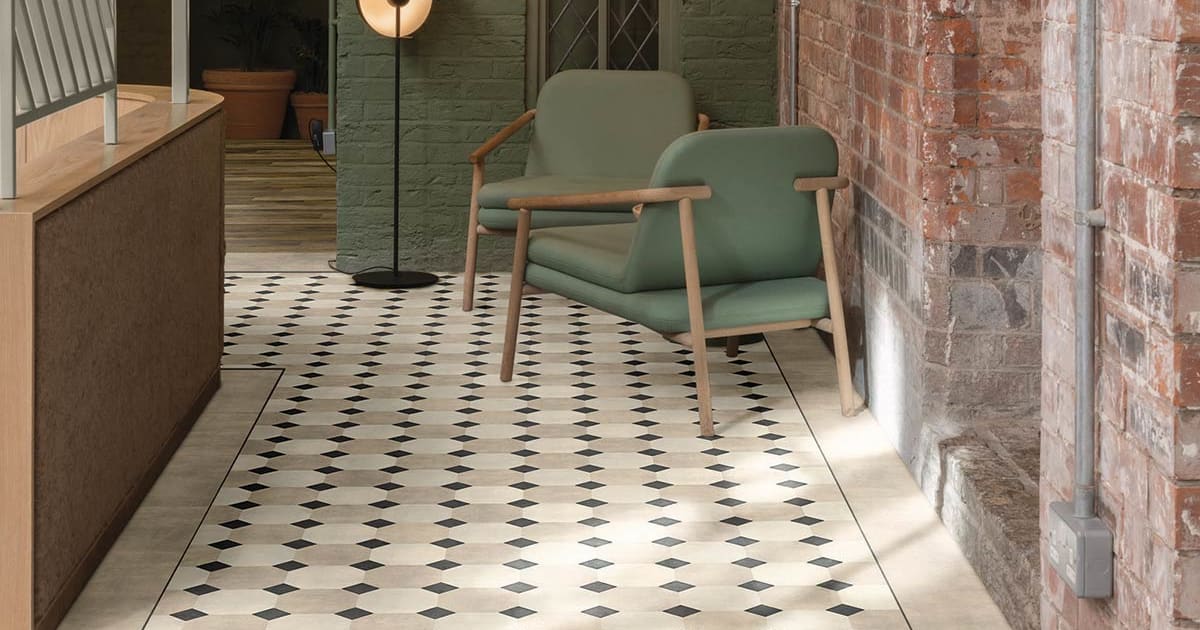 Encaustic Storm AR0AEN98 | Commercial LVT Flooring from the Amtico ...