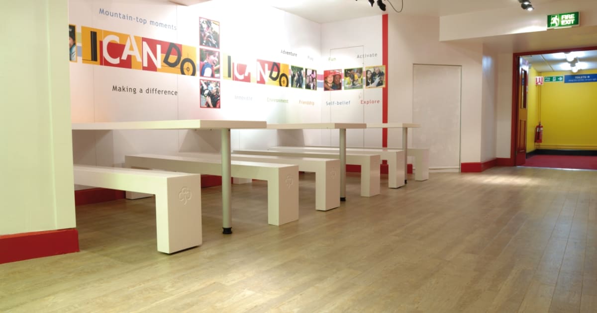 Bleached Elm: Commercial LVT Flooring from the Amtico Spacia Collection