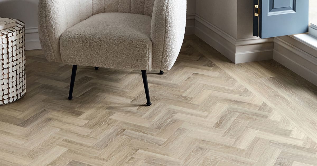 Keel Oak in Small Parquet | LVT Design flooring by Amtico