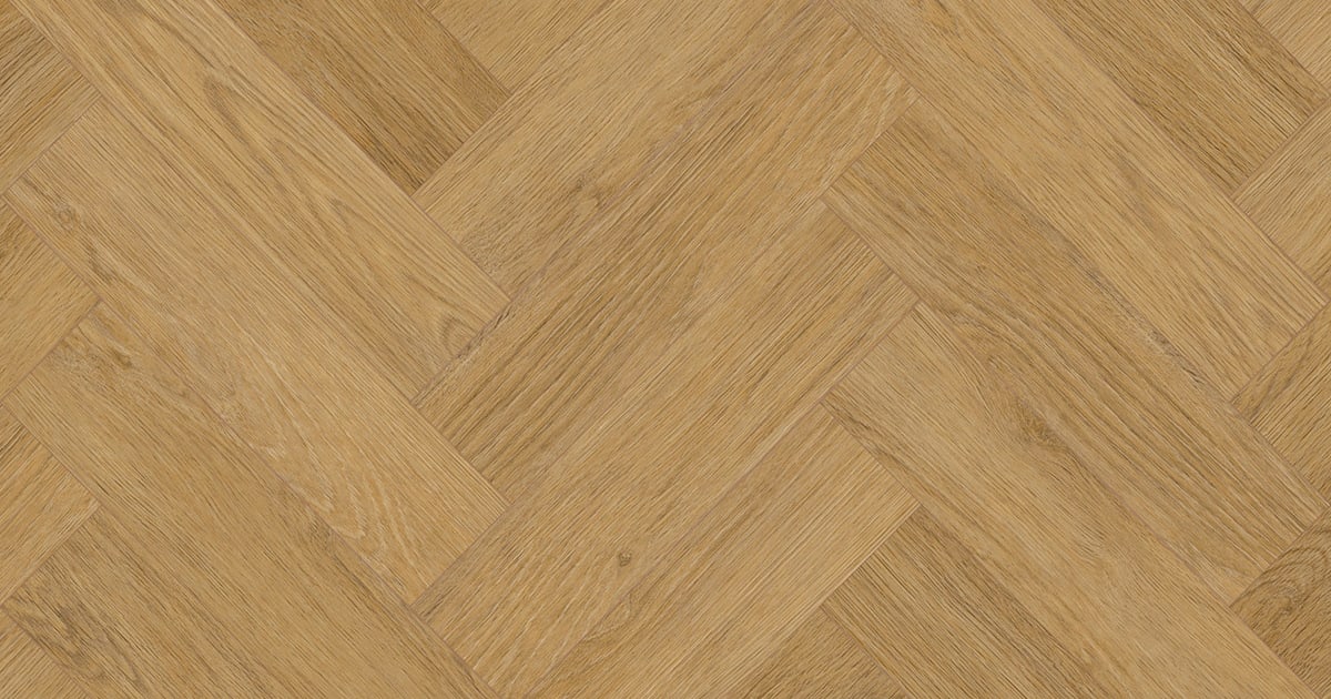 Amber Oak in Large Parquet: LVT Design flooring by Amtico