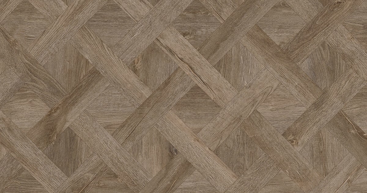 Native Grey Wood in Basket Weave | LVT Design flooring by Amtico