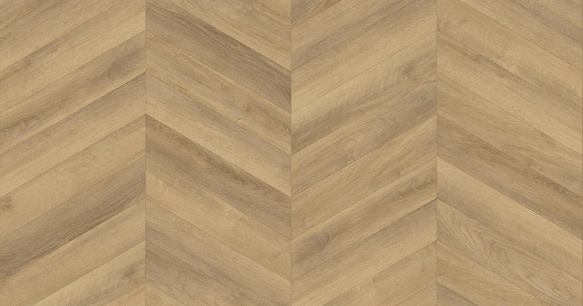 Alta Oak in Chevron | LVT Design flooring by Amtico