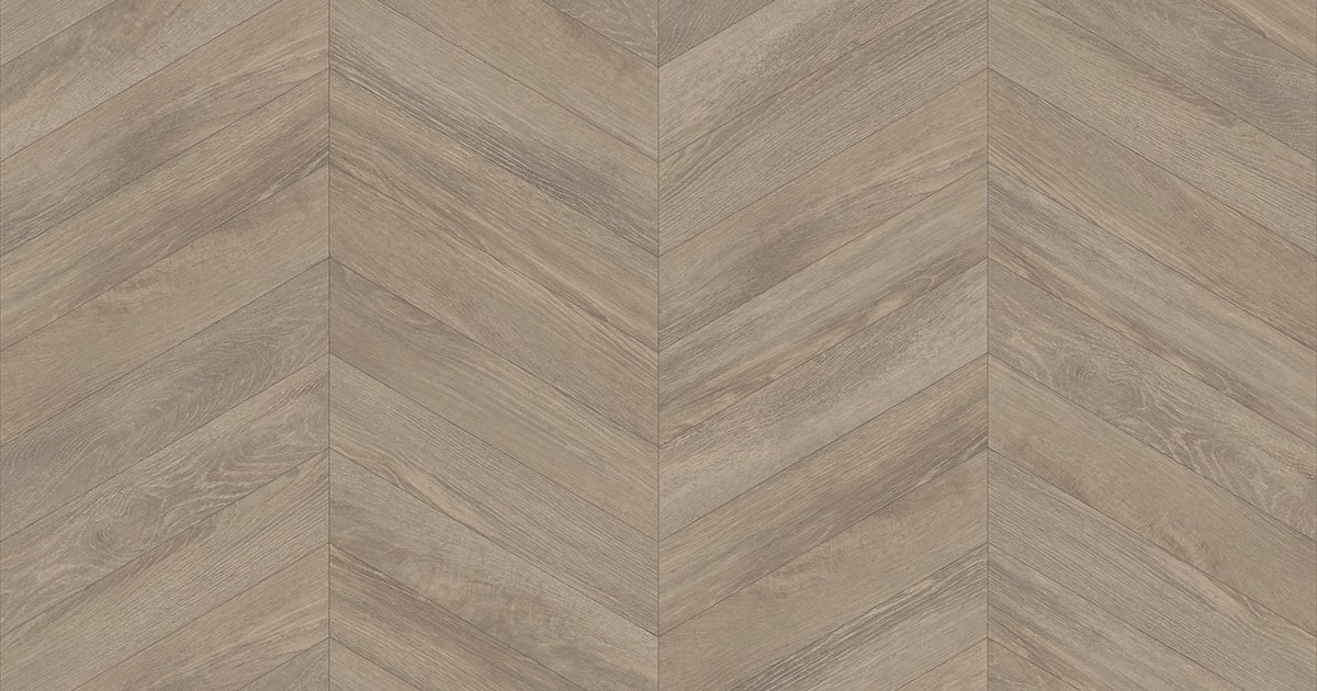 Bergen Oak in Chevron | LVT Design flooring by Amtico