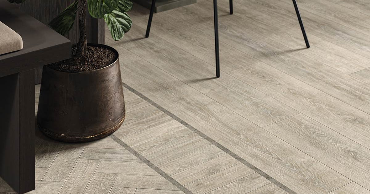 Strand Oak in Small Parquet | Amtico Commercial LVT Flooring