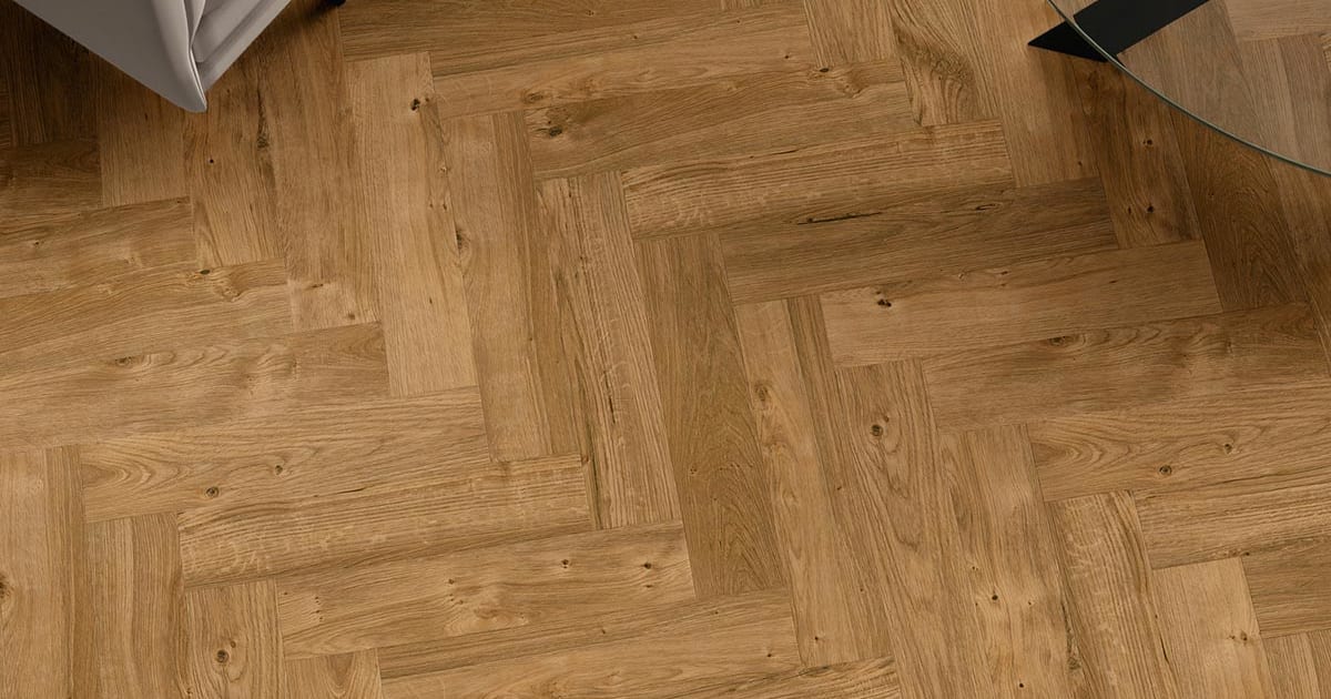 English Oak in Parquet: LVT Flooring from the Amtico First Collection