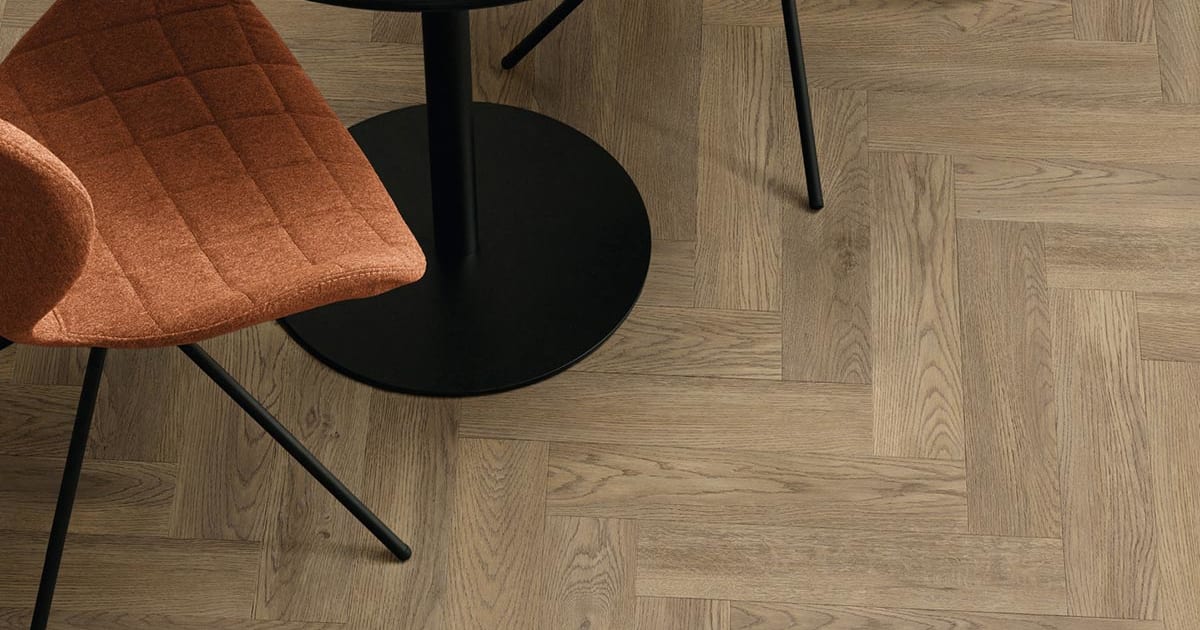 Smokehouse Oak in Parquet: LVT Flooring from the Amtico First Collection
