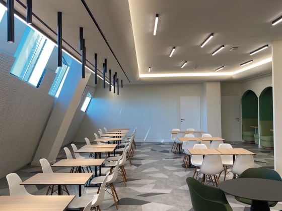 Proyecto: ab medica Bistrò, Italia | Amtico Commercial