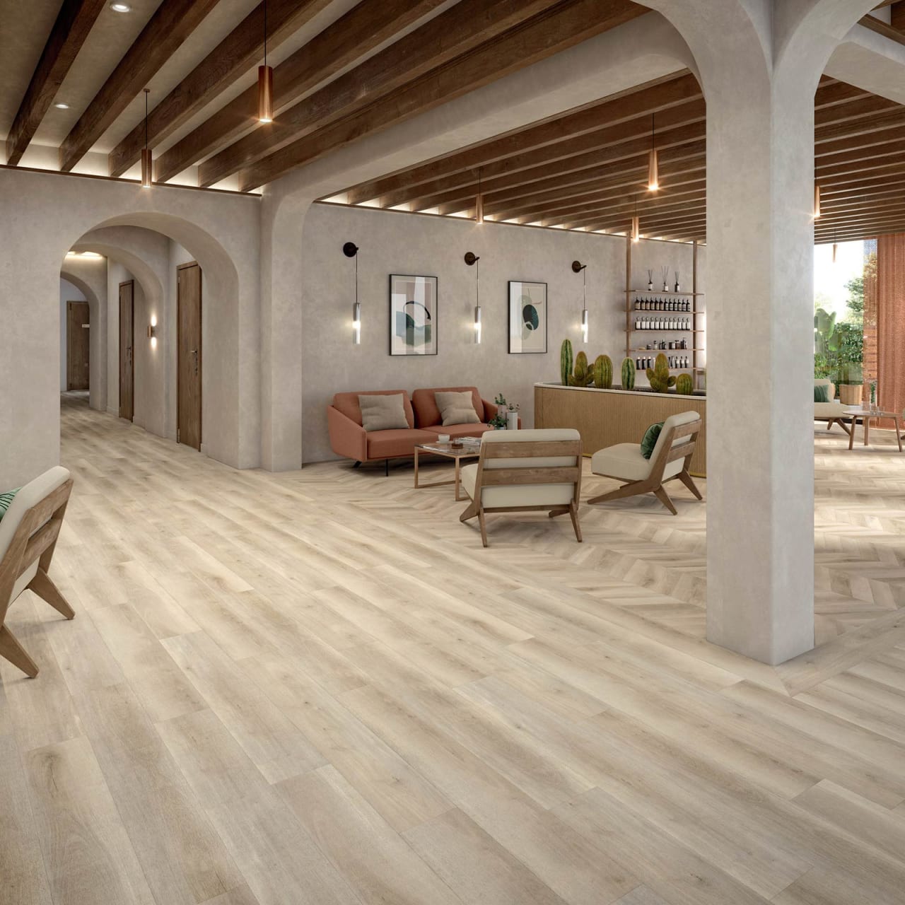 Clowes Oak AR0W8650 | Commercial LVT Flooring from the Amtico Signature ...