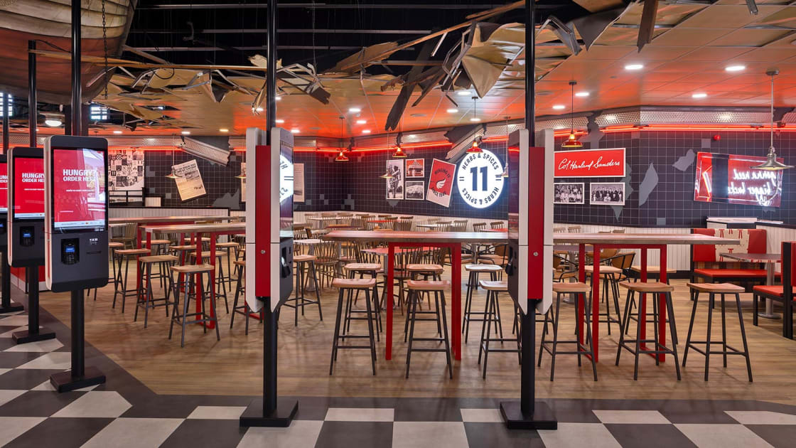 Project: KFC Thorpe Park, Chertsey | Amtico Commercial