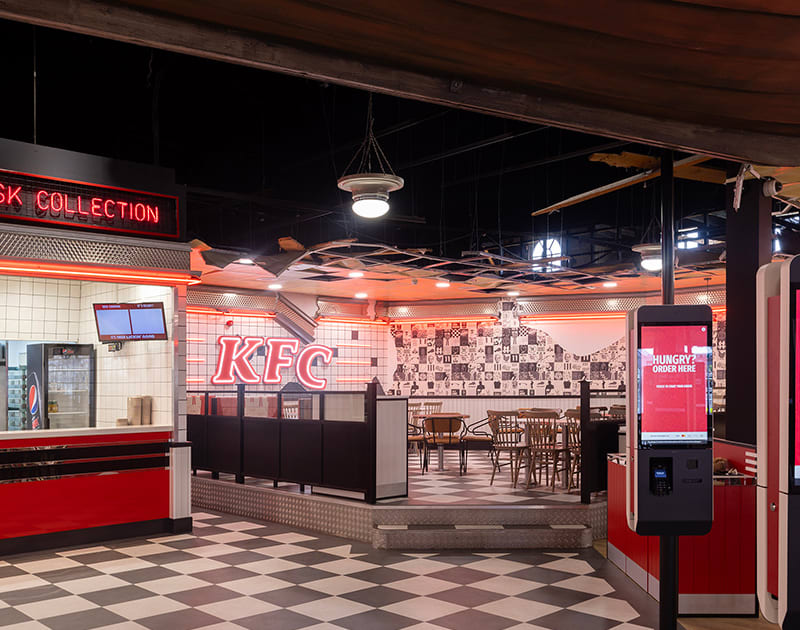Projekt: KFC Thorpe Park, Chertsey | Amtico DE