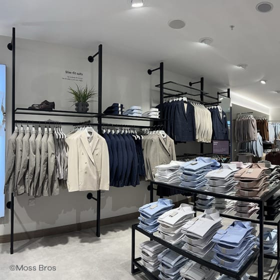 Project: Moss Bros, Reading