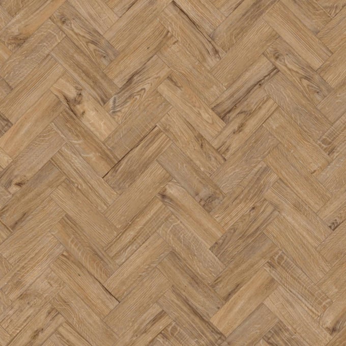 Featured Oak in Small Parquet: Amtico LVT Design flooring