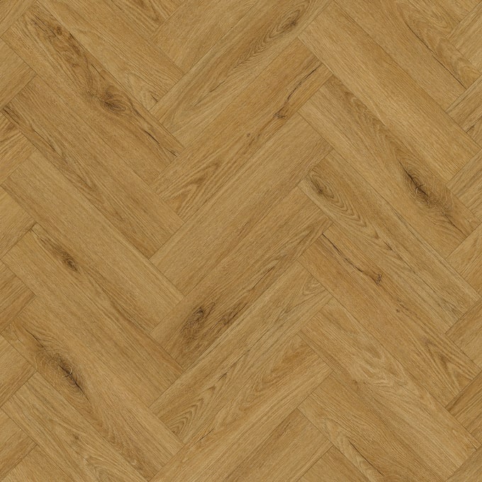 Langdon Oak in Large Parquet | LVT Design flooring by Amtico