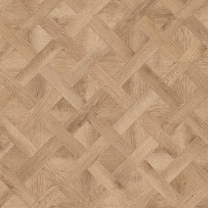 Flora Oak in Basket Weave | LVT Design flooring by Amtico