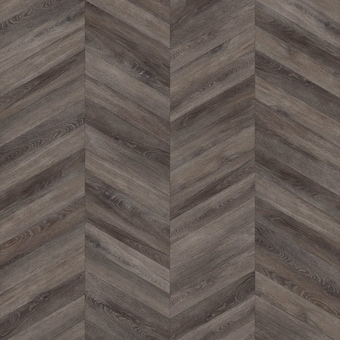 Burnished Timber in Chevron | LVT Design flooring by Amtico